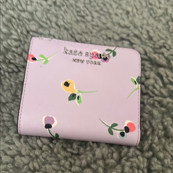 kate spade | Accessories | Nwot Kate Spade Purple Cameron Wildflower ...